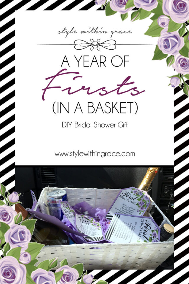 A Year Of Firsts (In A Basket) - A Perfect Couple Gift