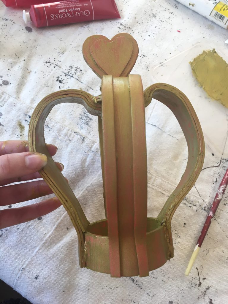 DIY Queen of Hearts Crown - Style Within Grace