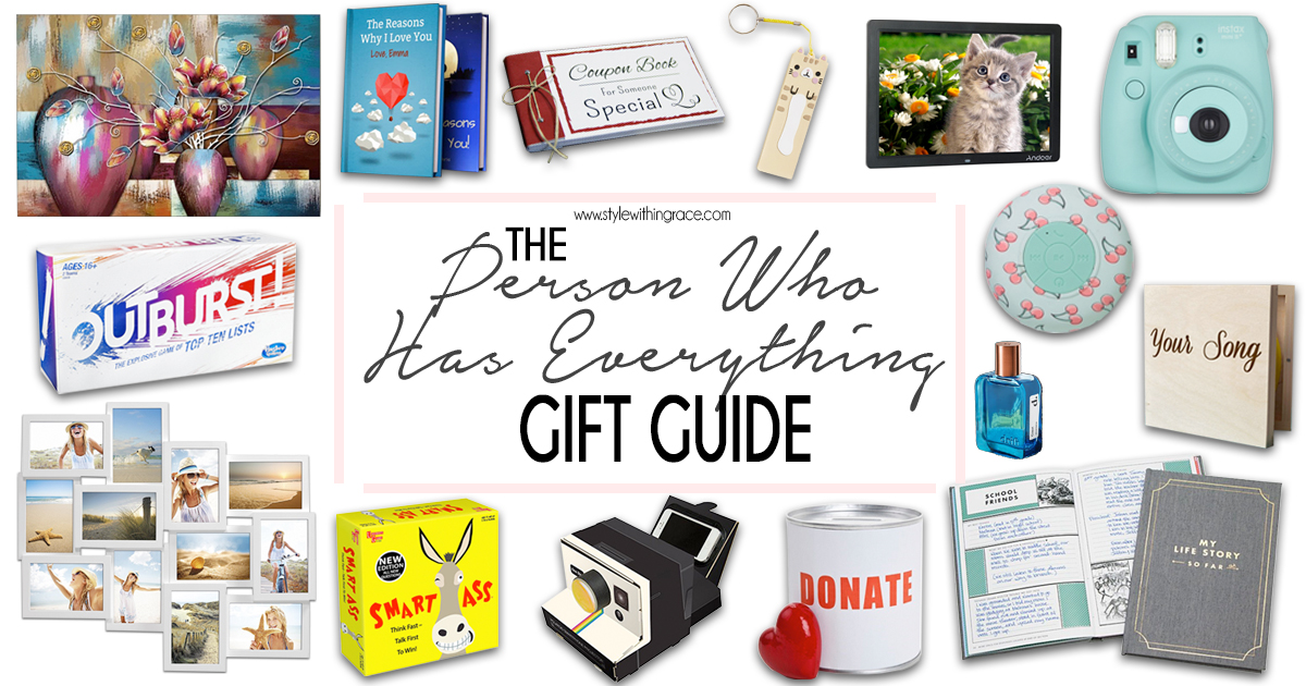 15 Unique Gift Ideas For The Person Who Has Everything