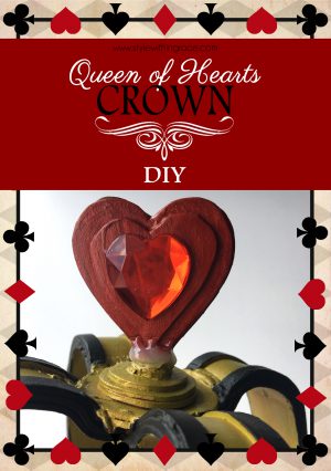 DIY Queen Of Hearts Crown